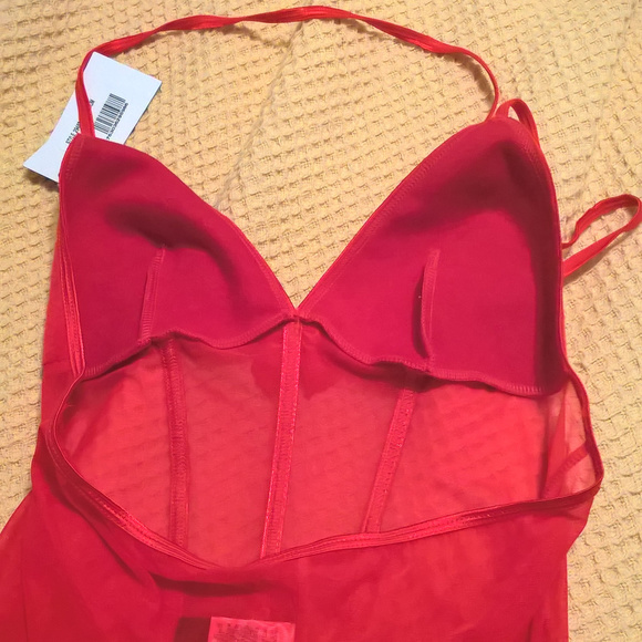 Yandy | Intimates & Sleepwear | Yandy Seductively Soft Red Teddy Nwt ...